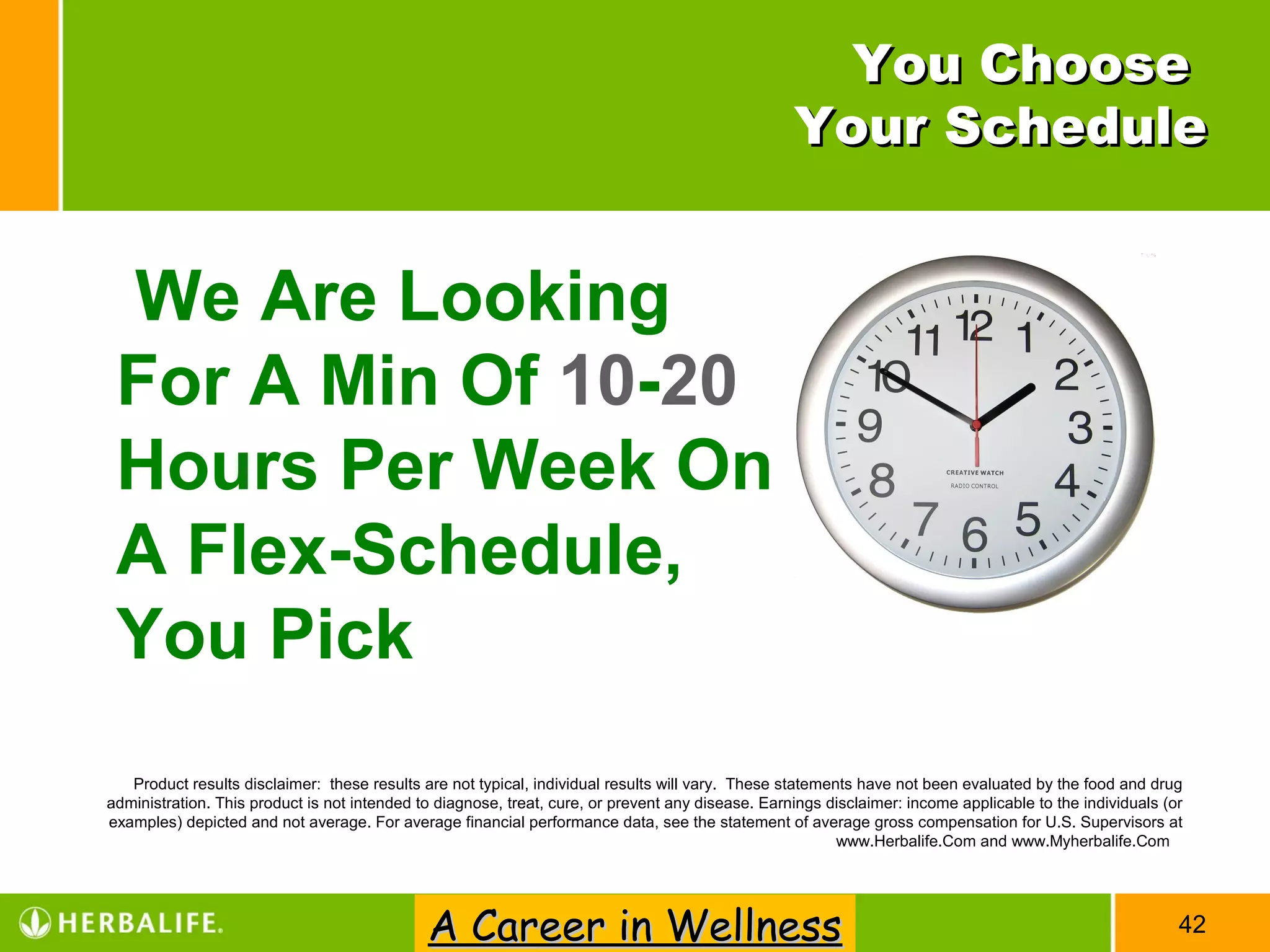 A career as a Herbalife Health Coach | PPT