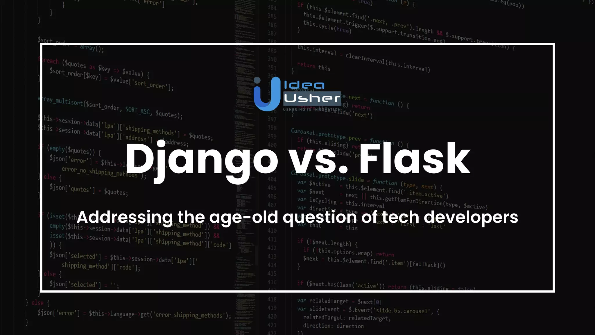 Django vs flask | PDF