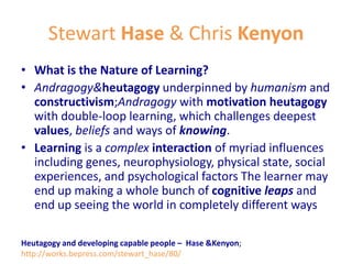 What is Heutagogy? | PPTX