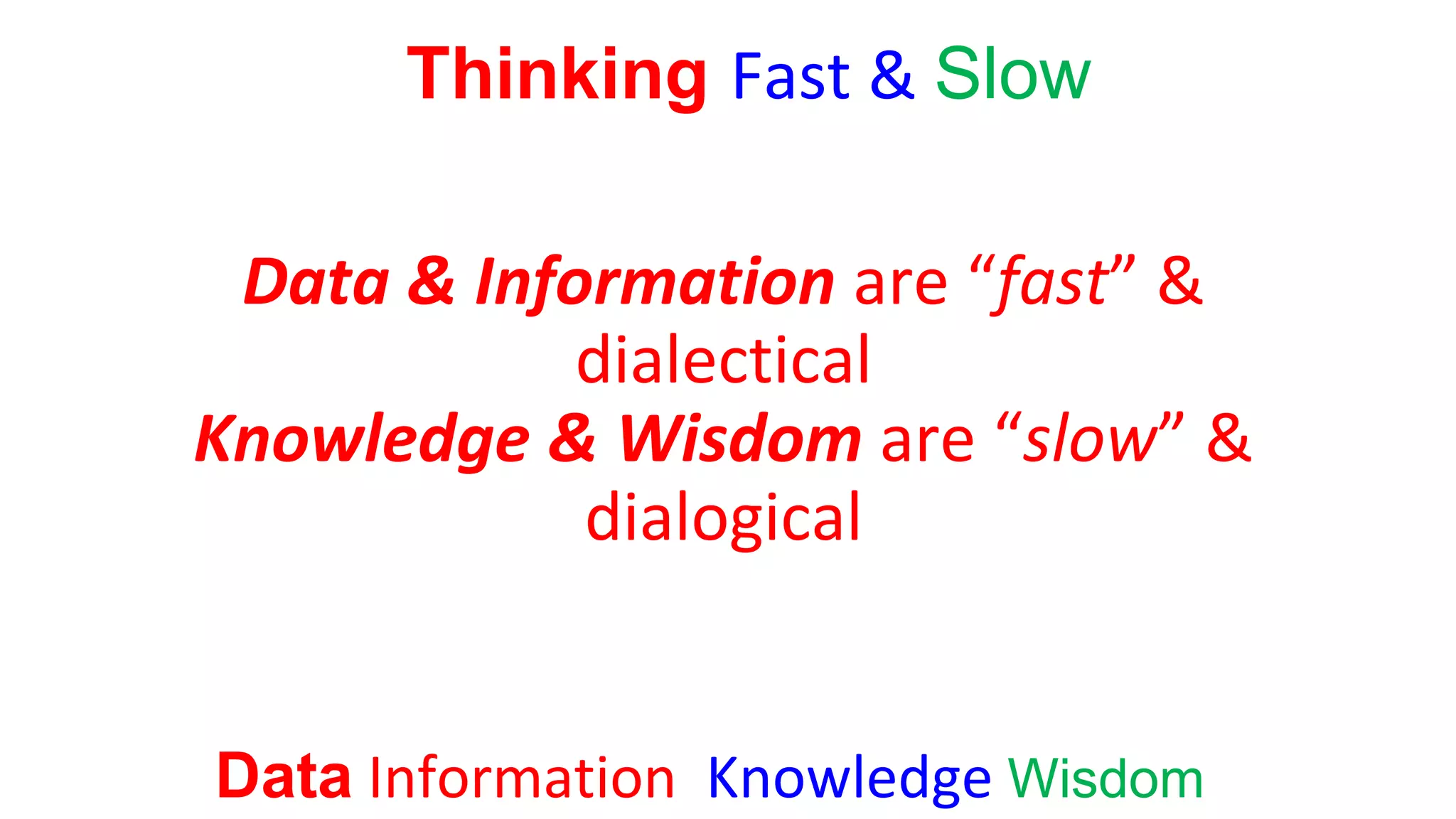 Data Information Knowledge Wisdom | PPTX