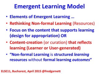 Emergent Learning Model | PPT