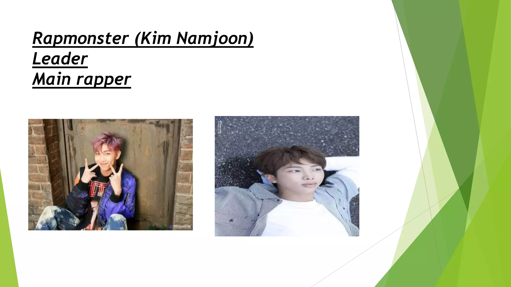 Bts Profile Compilation (Pre-Debut) | PPTX