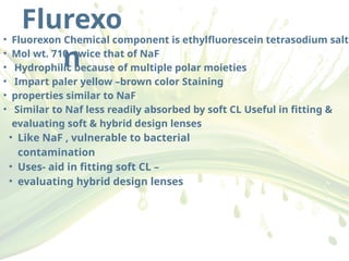 Staining of an eye (for students of optometry) | PPTX | Eye and Vision ...