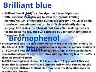 Staining of an eye (for students of optometry) | PPTX | Eye and Vision ...