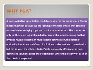 Fuzzy Genetic Algorithm | PPTX