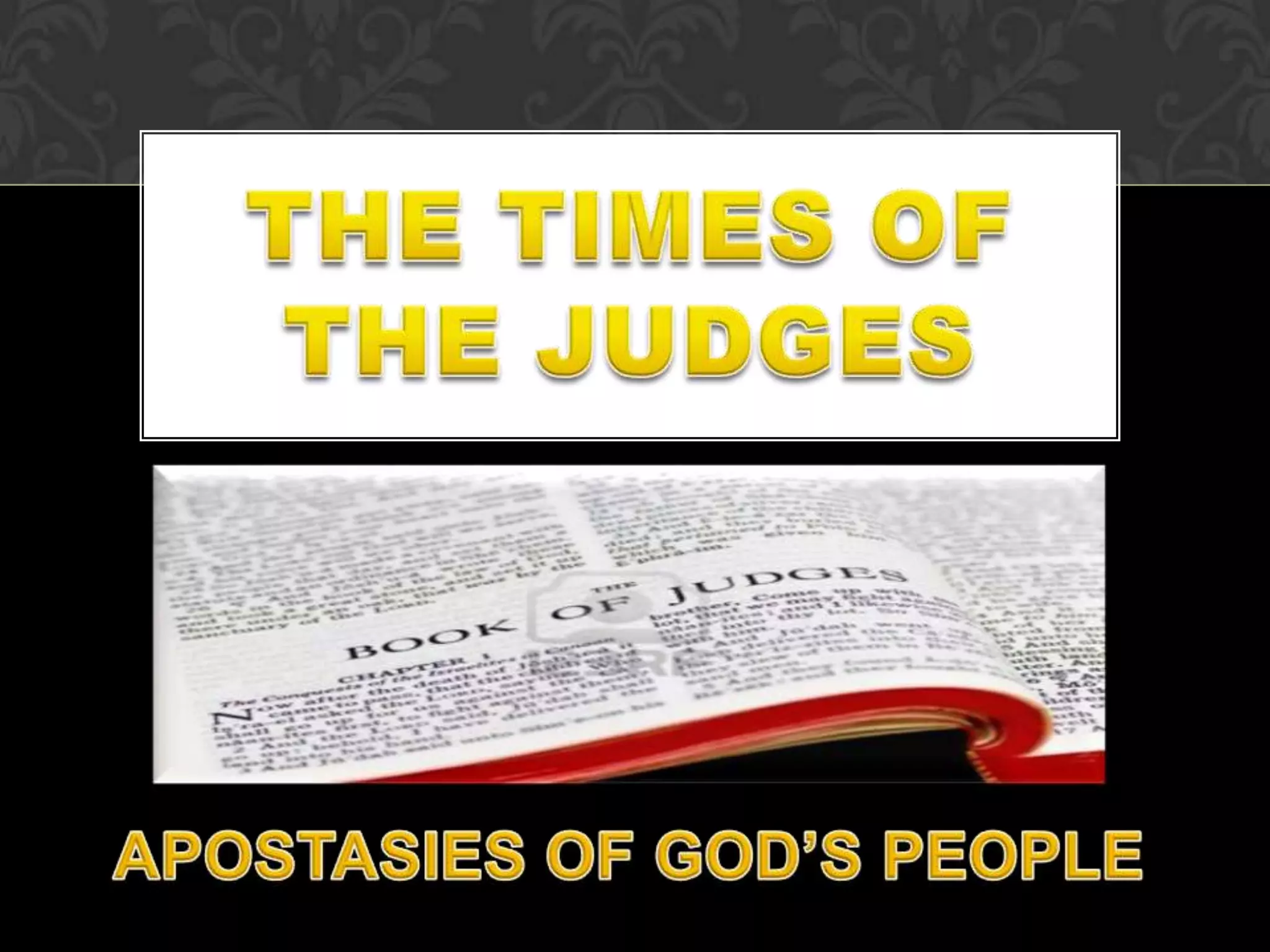 Do Not Forget the Lord your God | PPTX