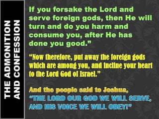 Do Not Forget the Lord your God | PPTX
