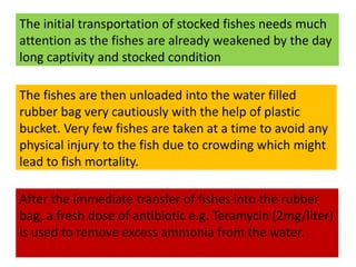 fish genetics and conservation of aquatic species | PPTX