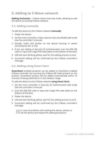 Smart Implant- Fibaro- Z-Wave | PDF