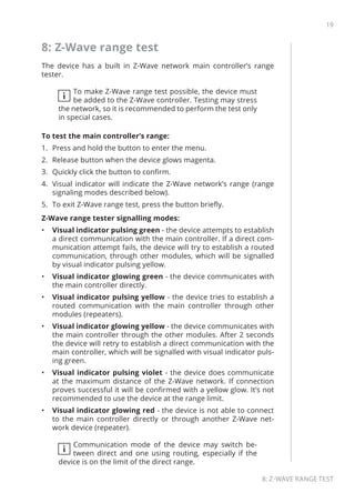 Smart Implant- Fibaro- Z-Wave | PDF