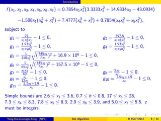 Bat algorithm for Topology Optimization in Microelectronic Applications ...
