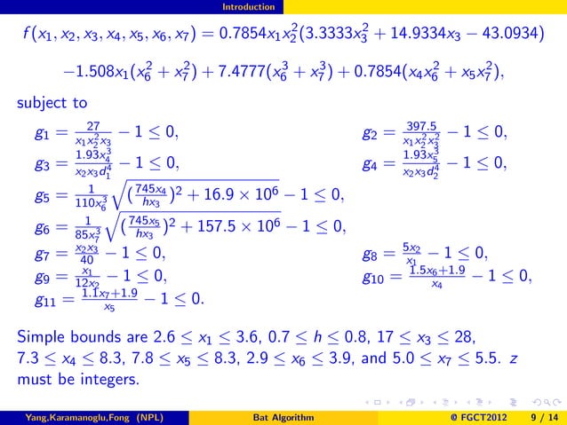 Bat algorithm for Topology Optimization in Microelectronic Applications ...