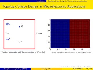 Bat algorithm for Topology Optimization in Microelectronic Applications ...