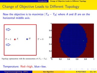 Bat algorithm for Topology Optimization in Microelectronic Applications ...