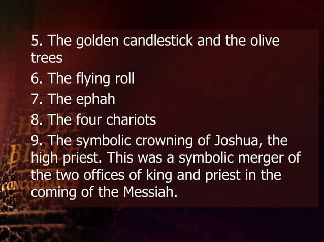 The Book of Zechariah | PPTX