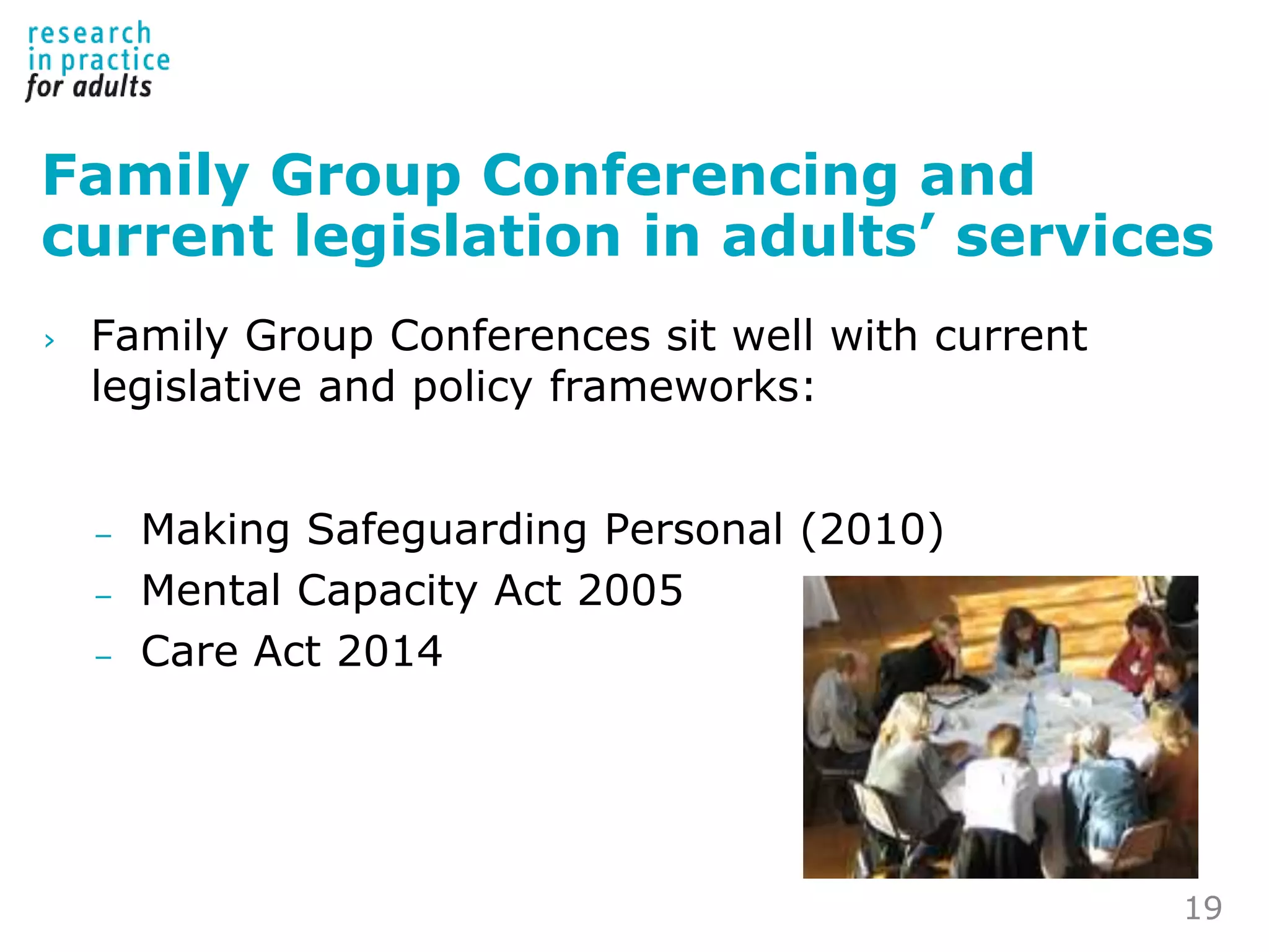 Family group conferencing with adults | PPTX