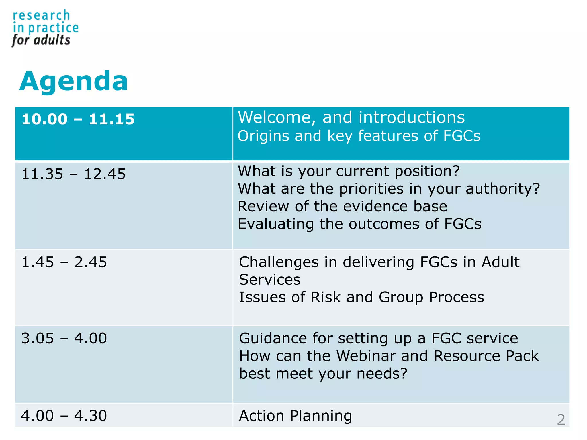 Family group conferencing with adults | PPTX | Daycare and Pre-School ...