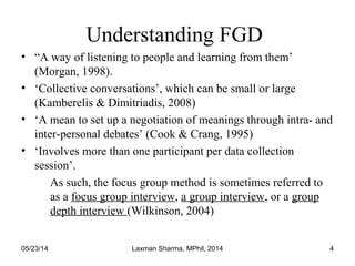Process of FGD | PPT
