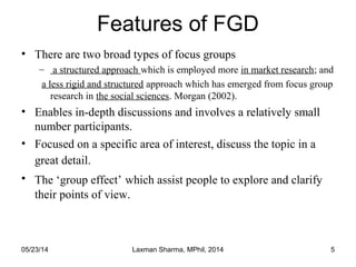 Process of FGD | PPT