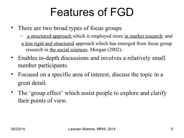 Process of FGD | PPT