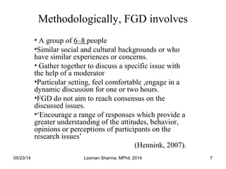 Process of FGD | PPT