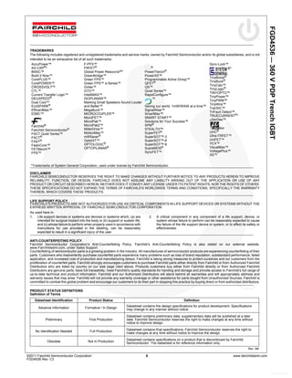 Original IGBT FGD4536 4536 50A 360V TO-252 New | PDF