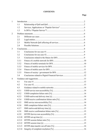 QoS and QoE Aspects of Digital Financial Services | PDF