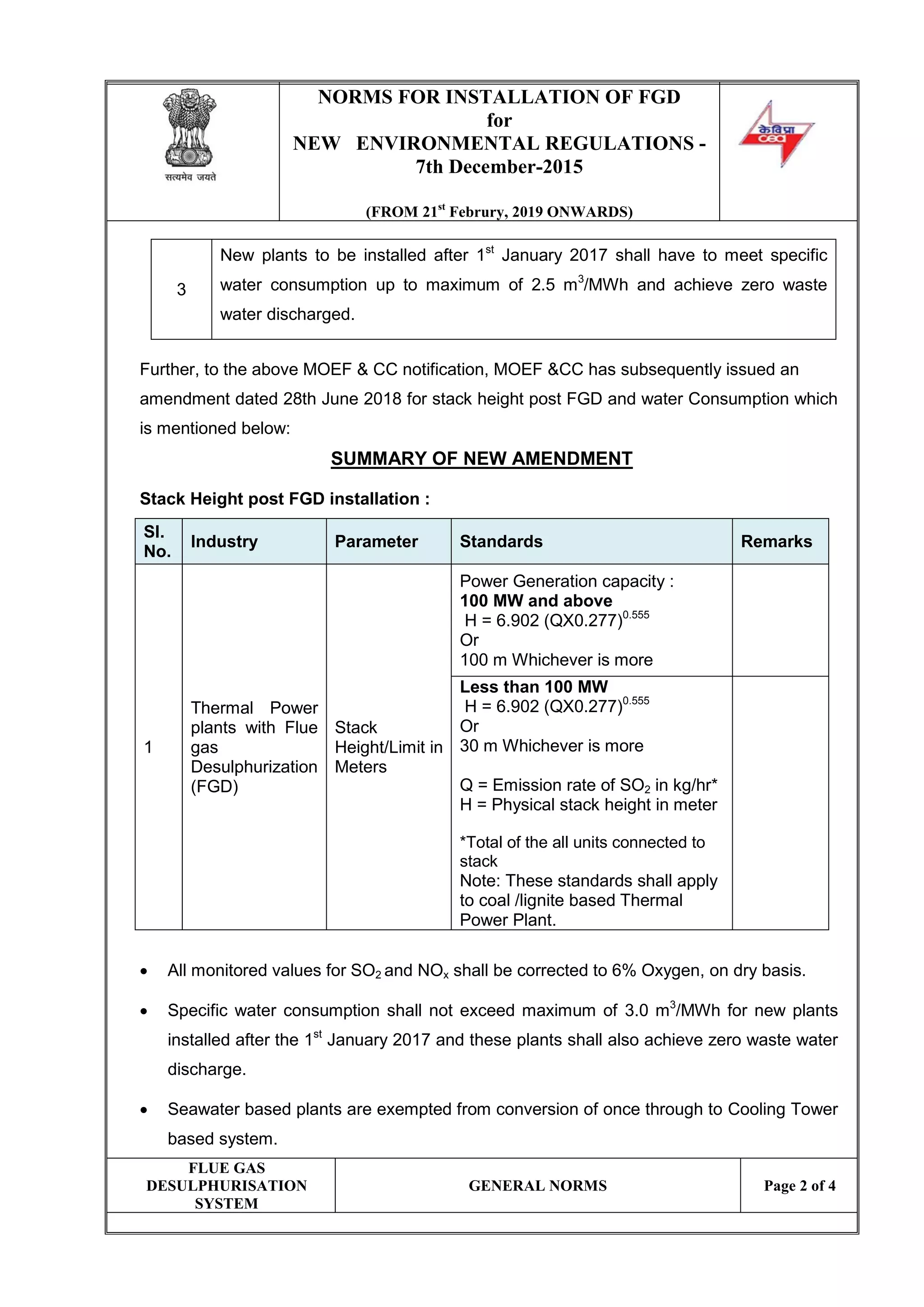Fgd general norms | PDF