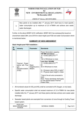 Fgd general norms | PDF