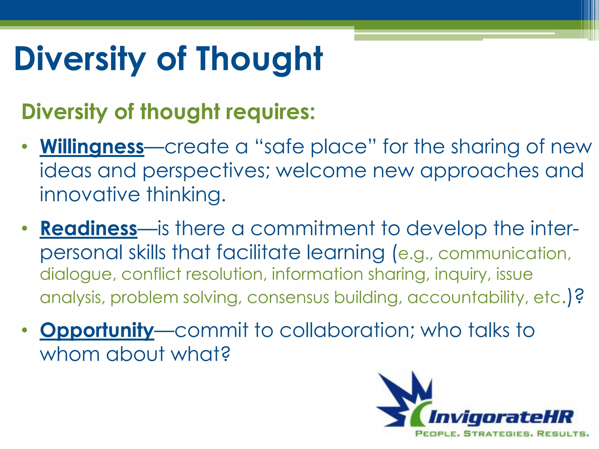 Fgdia thought diversity | PDF