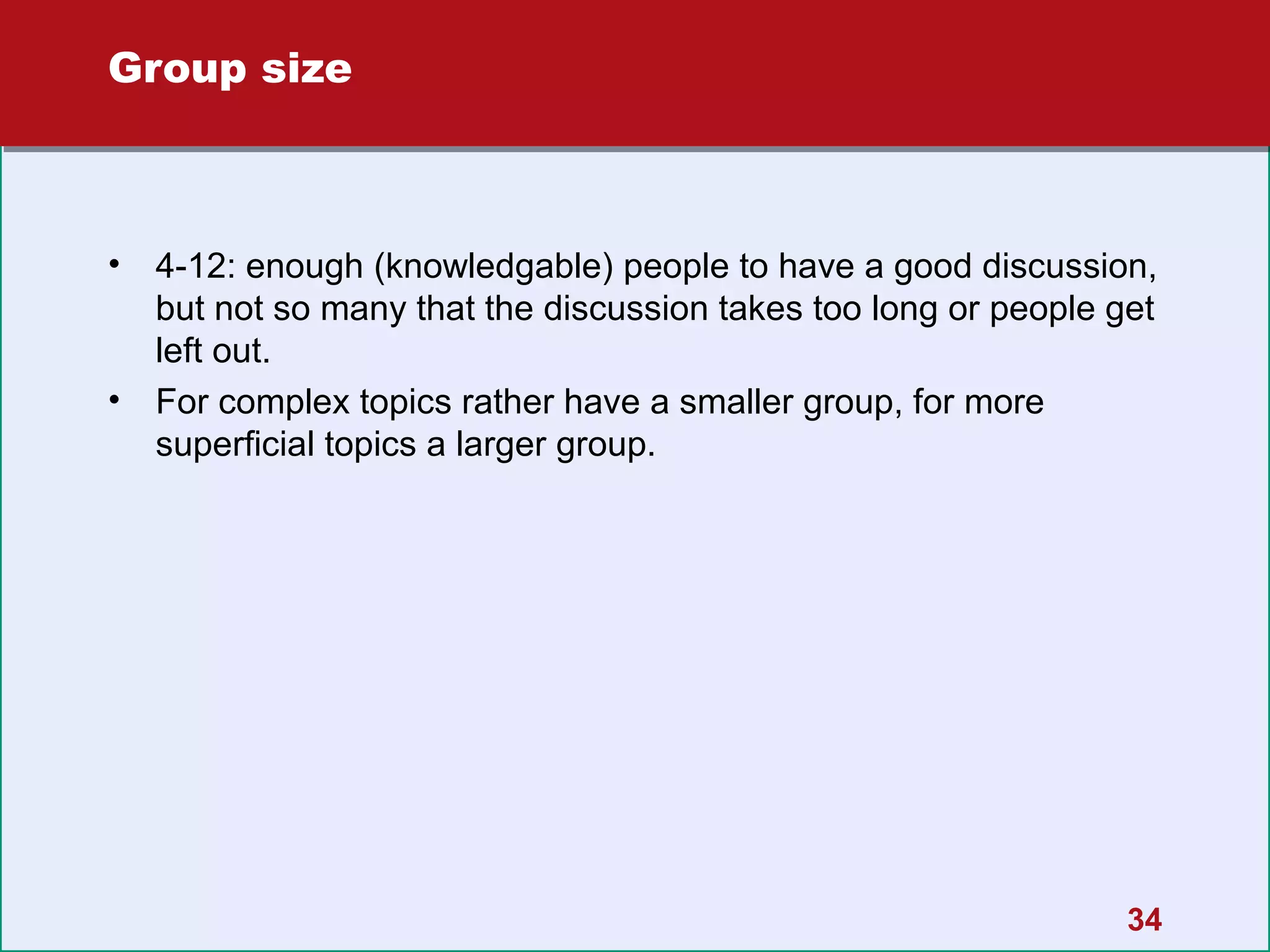 Focus Group Discussions – a step-by-step guide | PPT