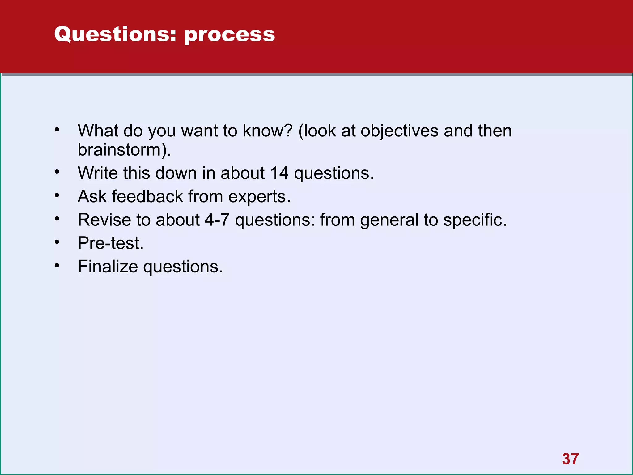 Focus Group Discussions – a step-by-step guide | PPT