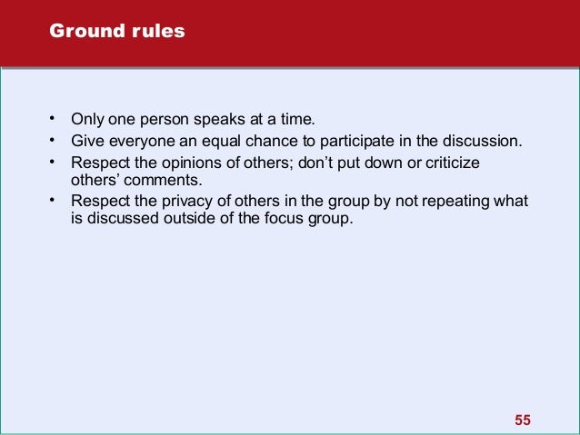 Focus Group Discussions – a step-by-step guide