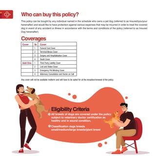 FG Dog Health Cover - Future Generali | PDF | Pet Insurance | Insurance