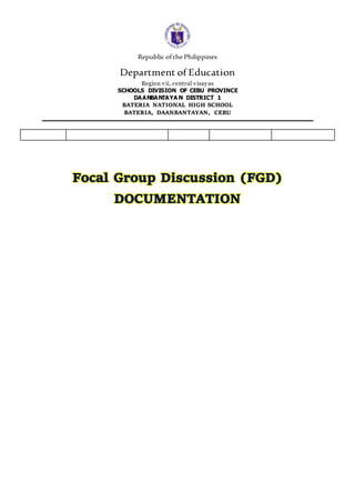 Fgd report | DOCX