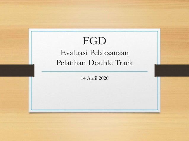 Fgd sekolah 14 april 2020 | PPT