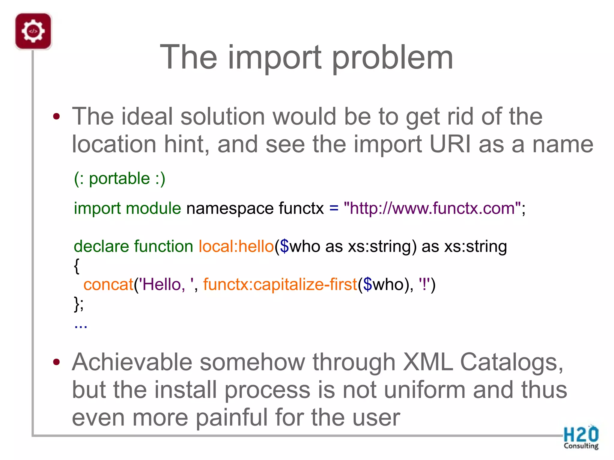 Balisage - EXPath Packaging | PPT