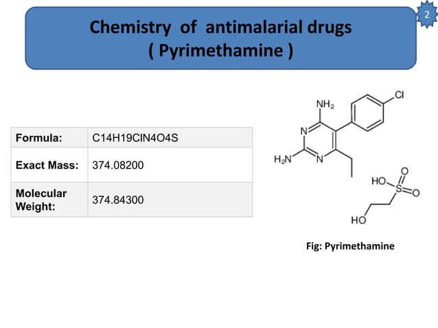 Antimalarial drugs | PPT
