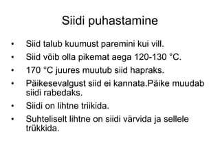 Mari Svätski Siid MJ108 | PPT