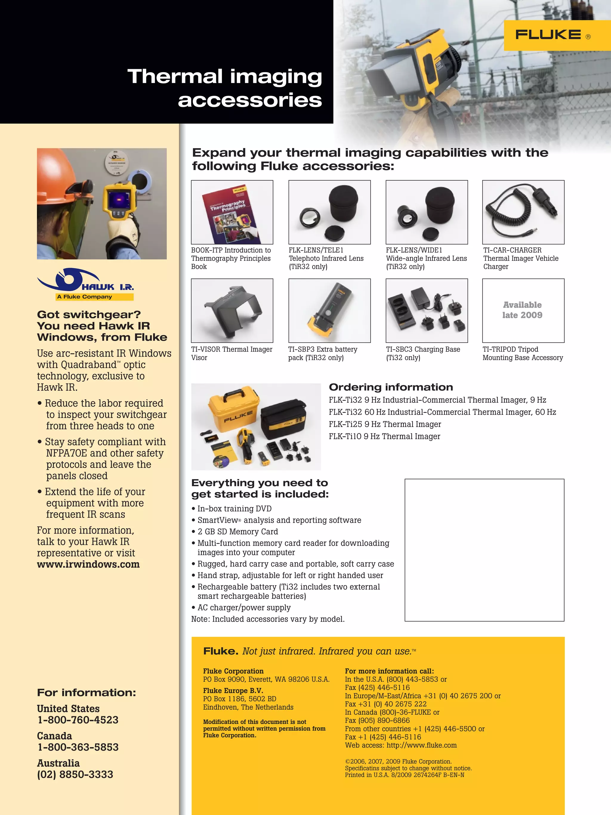 Fluke Industrial Thermal Imagers | PDF