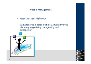 Management and Leadership Presentation | PDF