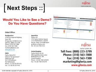 Fujitsu Glovia, Inc. :: Company Overview | PDF