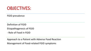 Functional Gastrointestinal disorders | PPTX