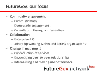 Learning to Listen FutureGov | PPT