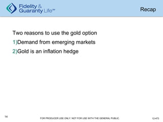 FG Life-Gold Universal Life Overview | PPT