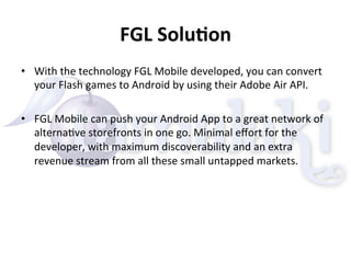 FGL Tamalaki Mobile Game Publishing | PPT