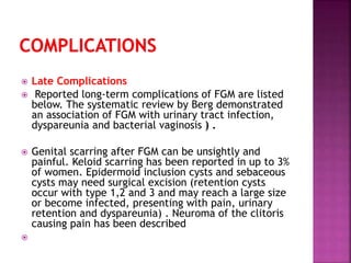 Female Genital Mutilation | PPTX