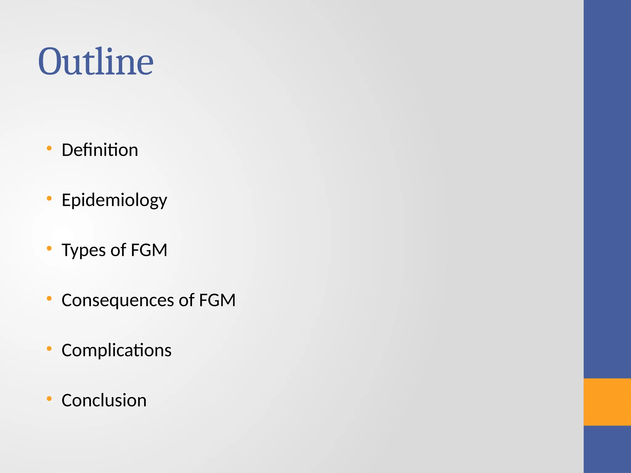 female genital mutilation circumstitpptx | PPTX