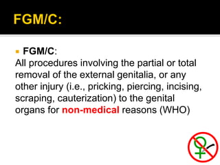 Femal genital mutilation | PDF