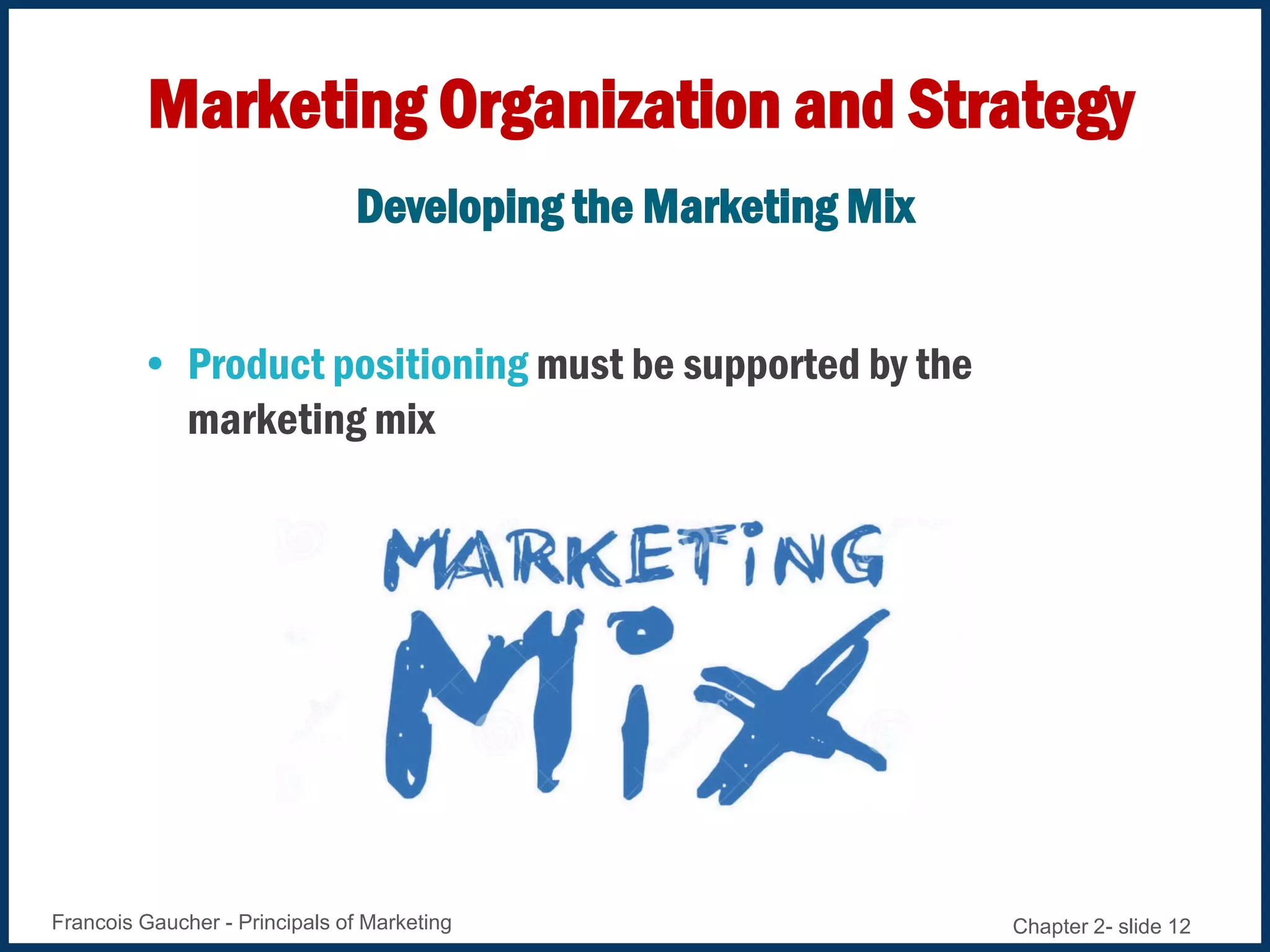 Marketing Principles - Chapter 2 | PPT